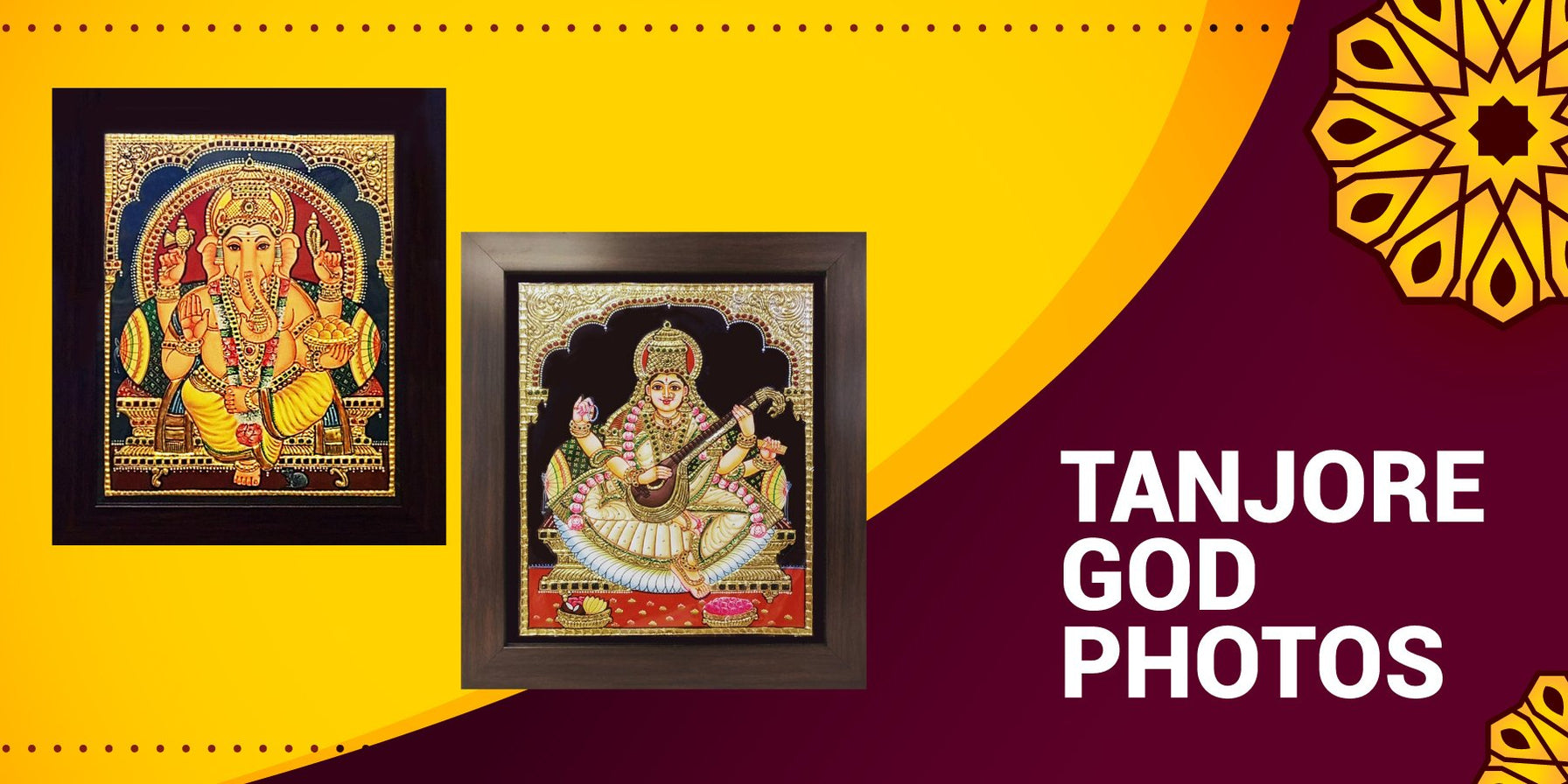 Comparing Handcrafted vs. Printed Tanjore God Photos Online: What to C ...