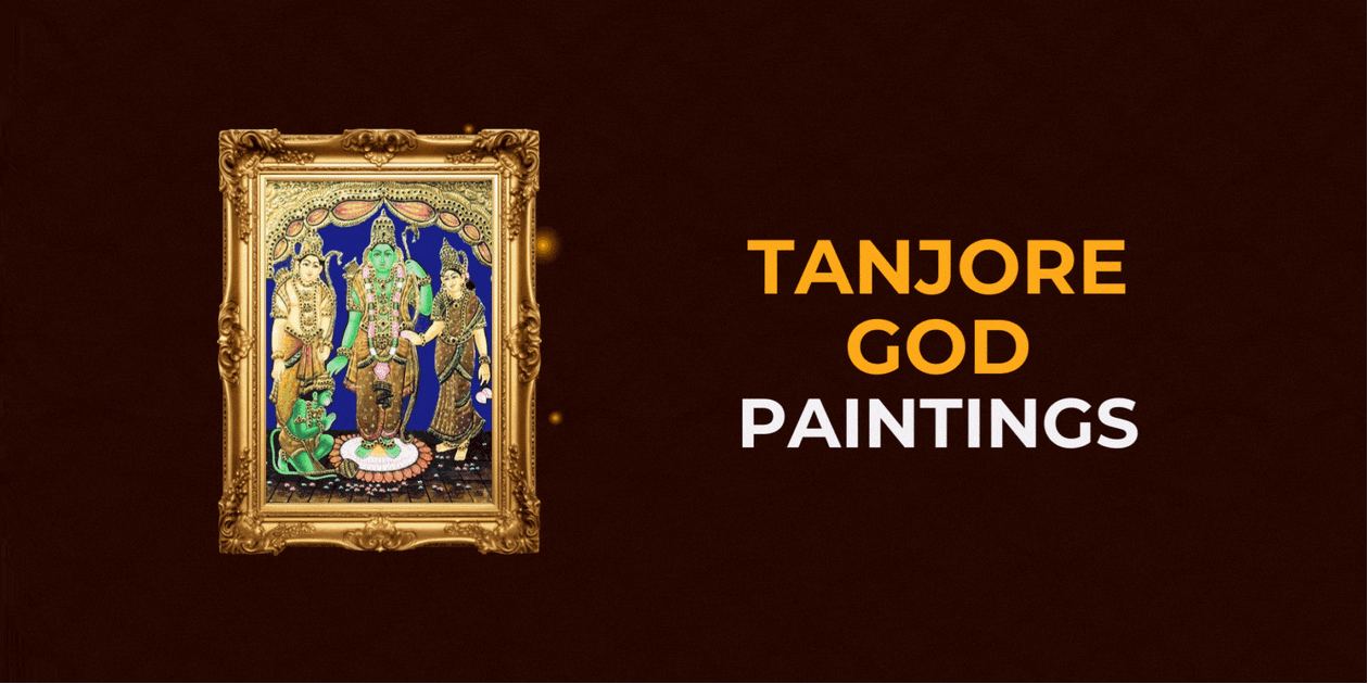 Capturing Divine Moments: Tanjore God Paintings Bring Rama's Coronation ...