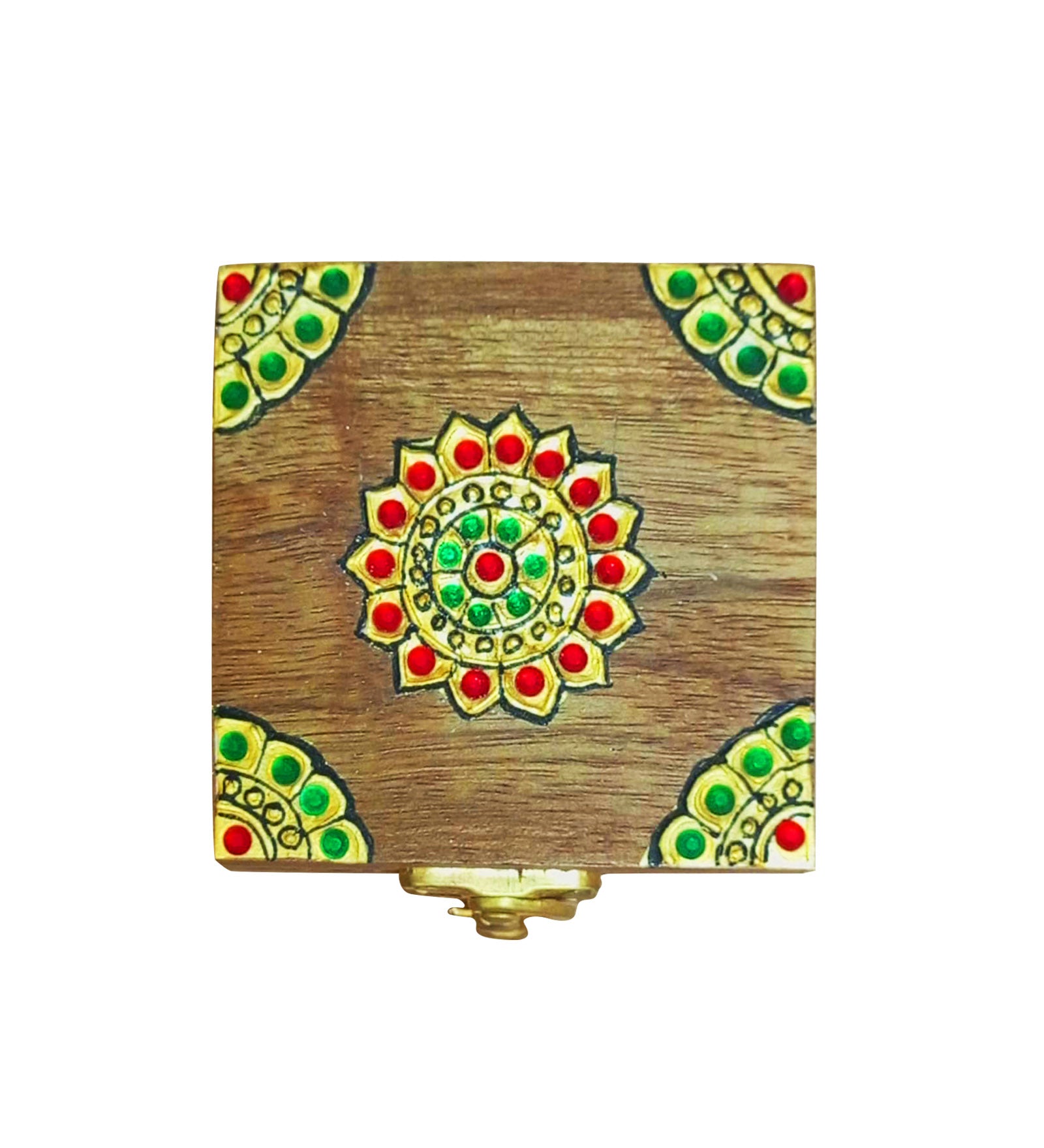 Kumkum Box with Tanjore Painting - Set of 5 Boxes | Mangala Arts