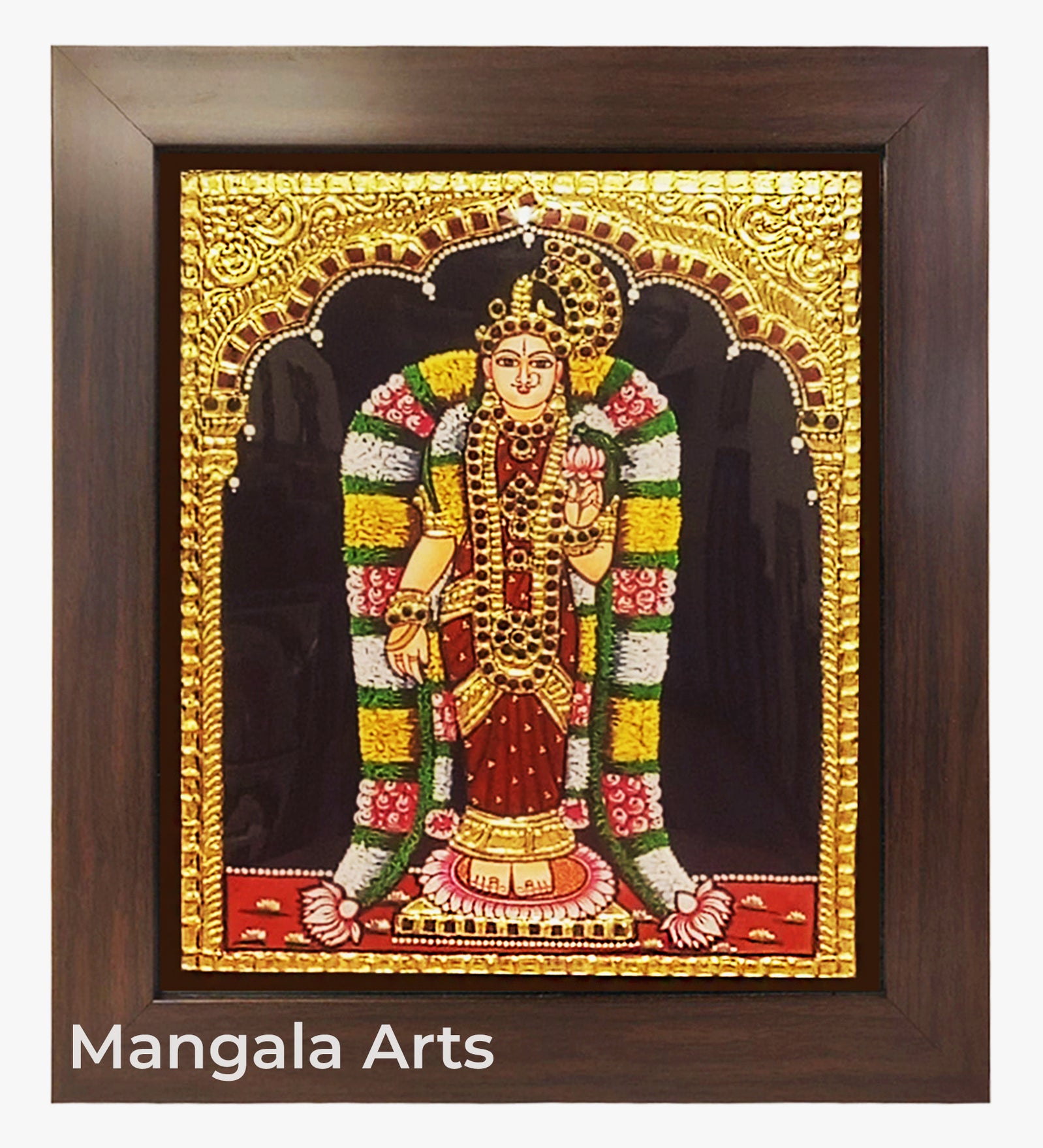 Aandal Tanjore Painting | Mangala Arts