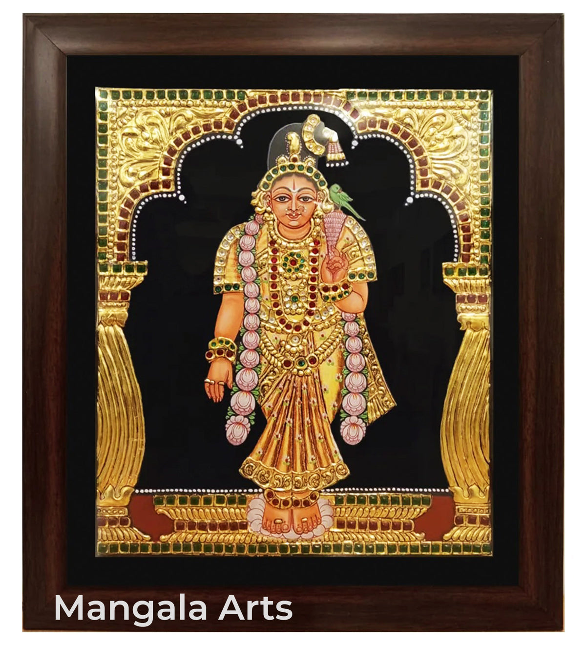 Aandal Acrylic Painting | Mangala Arts