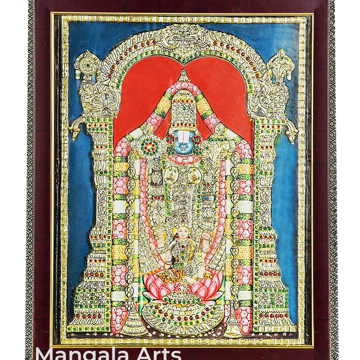 Balaji Tanjore Painting | Mangala Arts