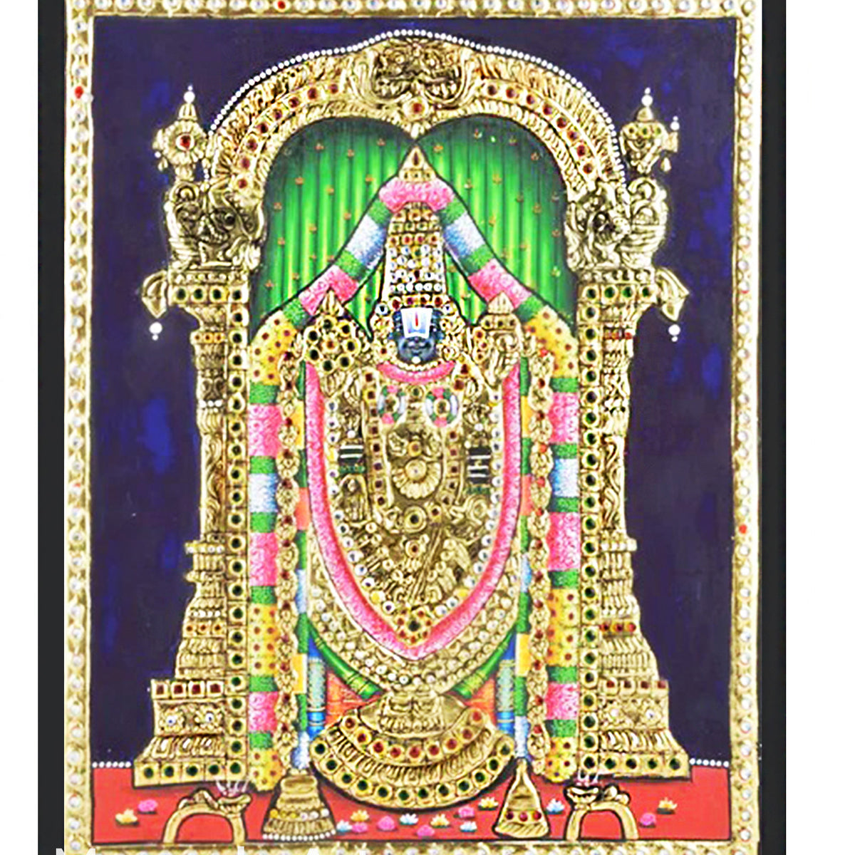 Balaji Tanjore Painting | Mangala Arts