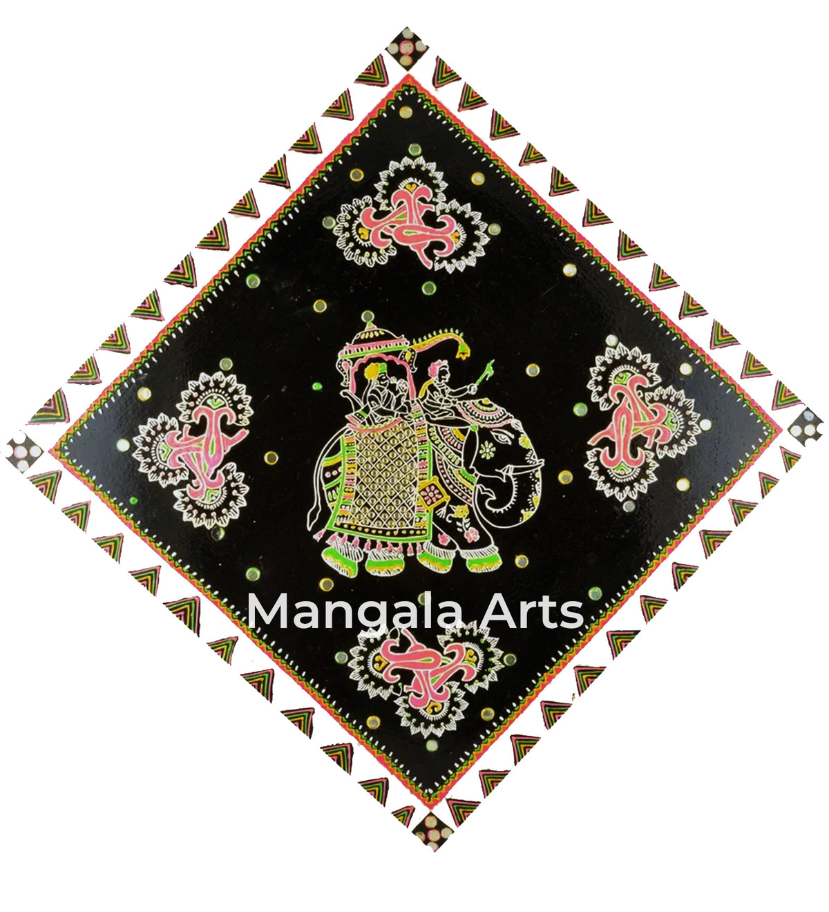 Gurjari Mural Work Wall Decor | Mangala Arts
