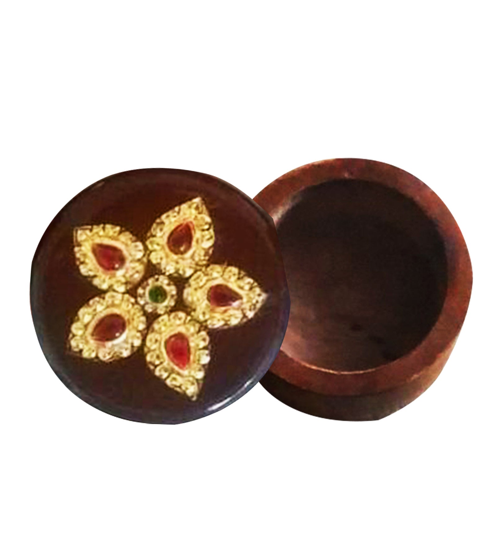 Kumkum Box with Tanjore Painting - Set of 9 Boxes | Mangala Arts
