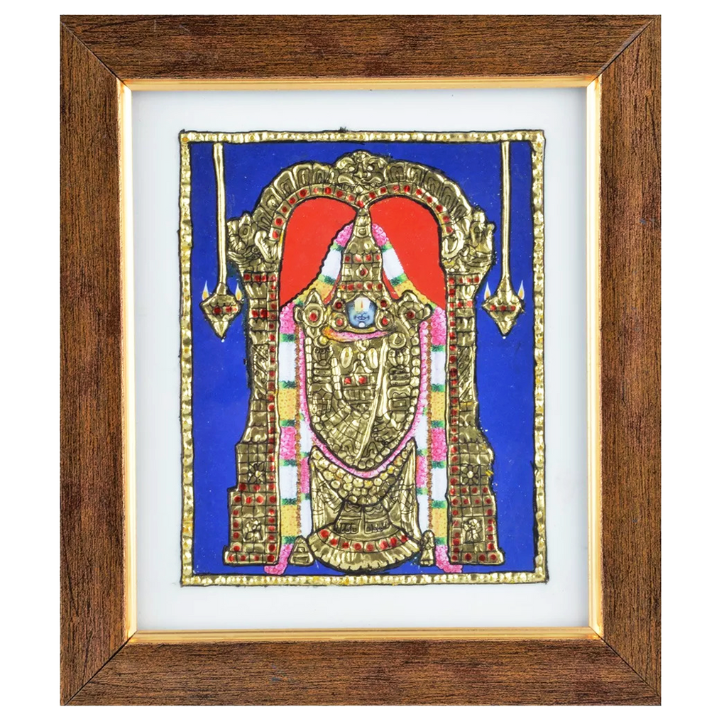 Buy Online Balaji / Perumal / Venkatesh Tanjore Paintings Online ...