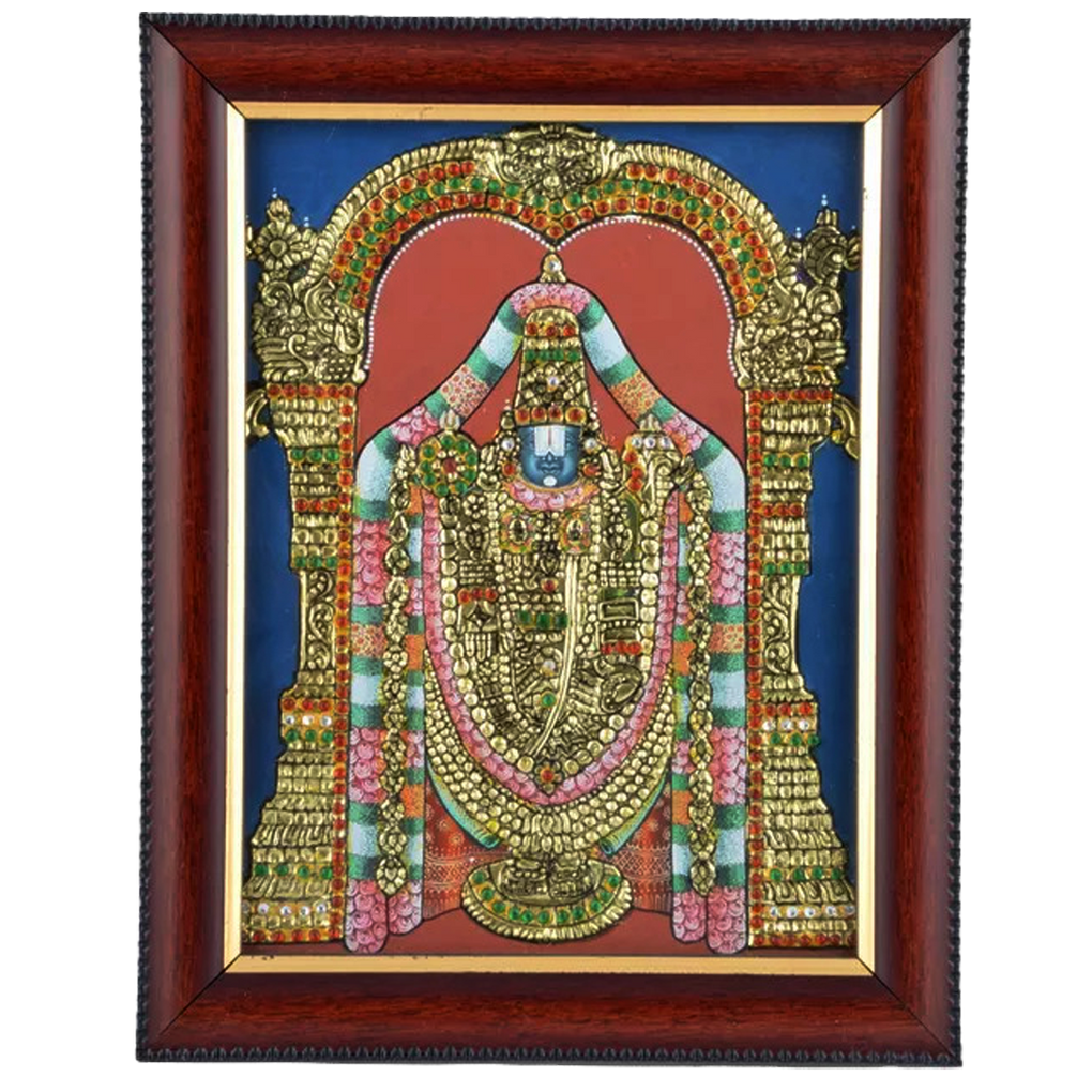 Buy Online Balaji / Perumal / Venkatesh Tanjore Paintings Online ...