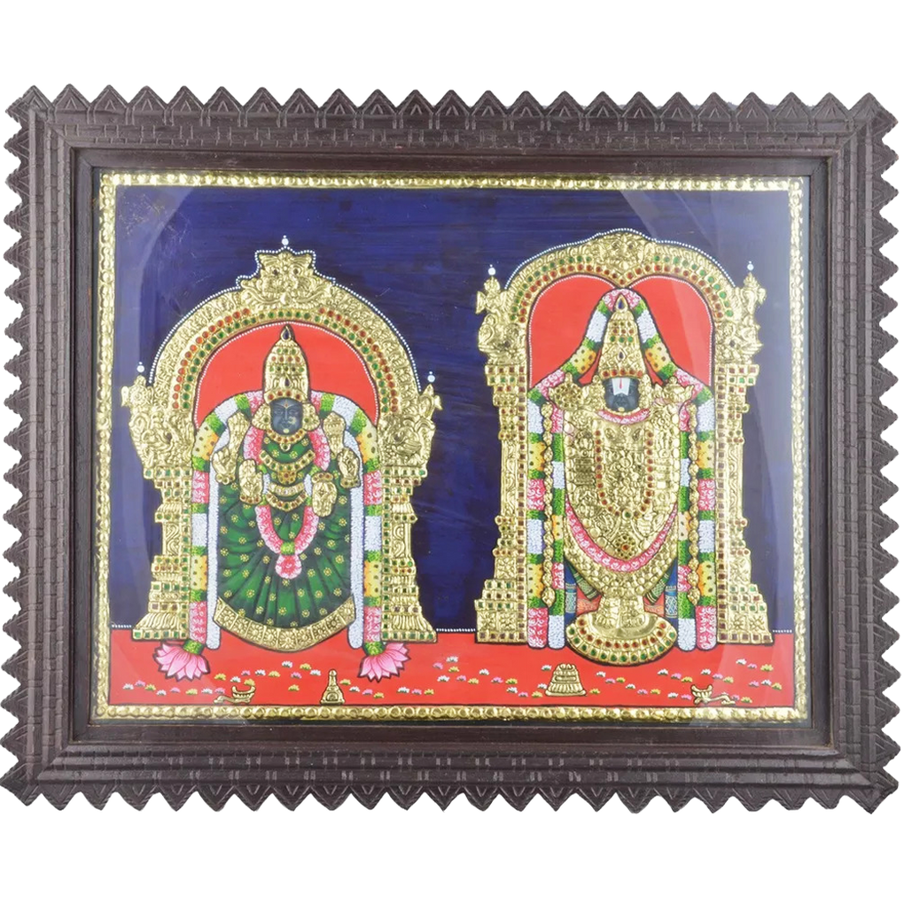 Buy Online Balaji / Perumal / Venkatesh Tanjore Paintings Online ...