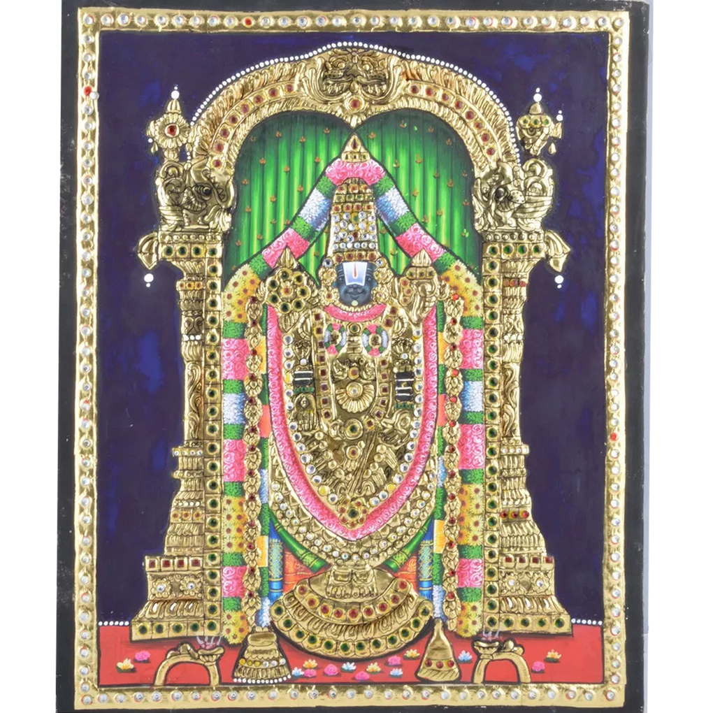 Buy Online Balaji / Perumal / Venkatesh Tanjore Paintings Online ...